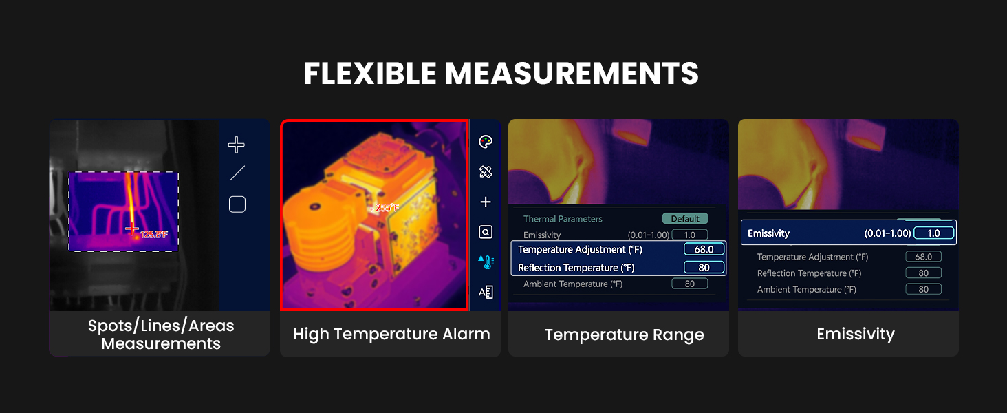 Mileseey TR256i Thermal Camera for Android (USB-C) Smartphones, 256x192 ...