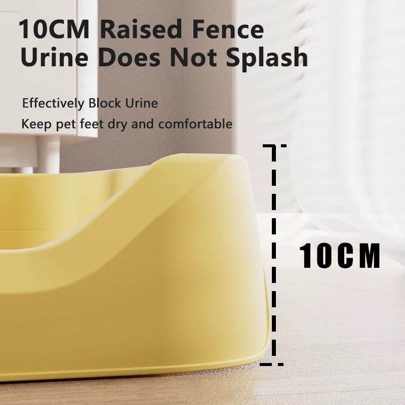 Fenced Puppy Pee Tray Potty Trainer Dog Indoor Toilet Dog Urinal Bedpan ...