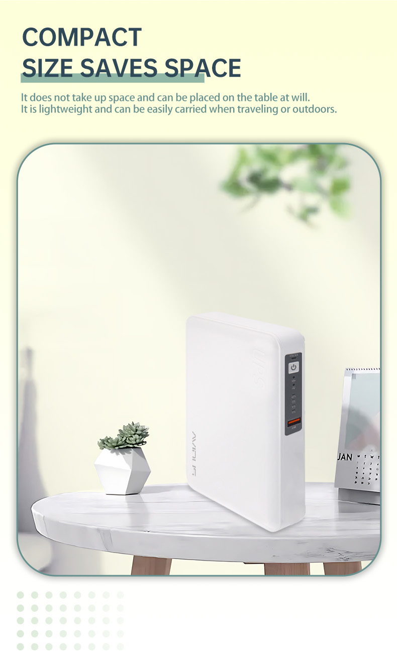 AVIDUS 16000mAh Mini CCTV UPS Power With voice function For Android And ...