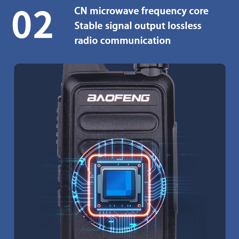 COD Baofeng BF R5 Walkie Talkie 2 Piece Set Handheld Mini Ultrathin ...