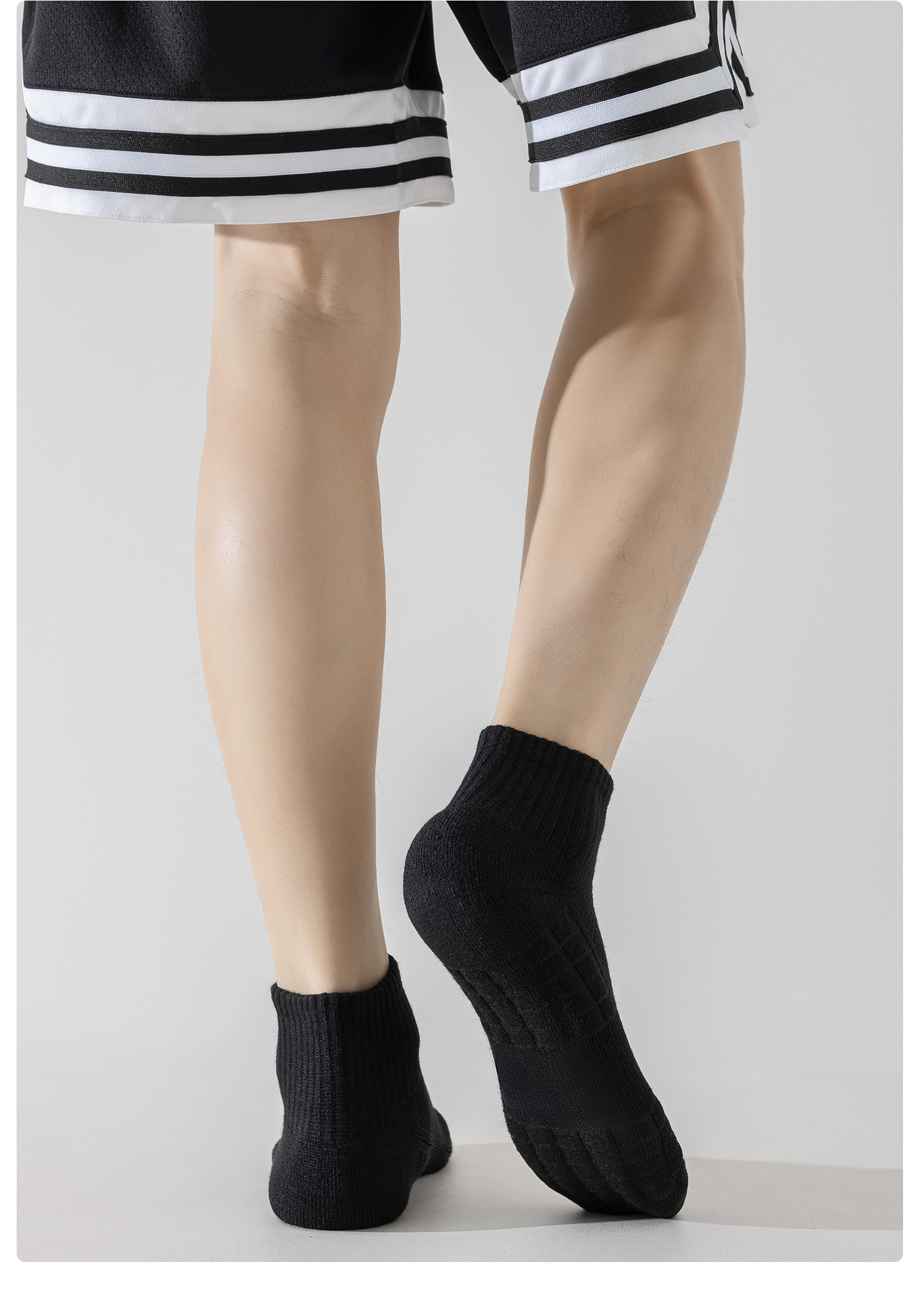 High School Midcut Basketball Socks - Unisex Thick Cotton Sports Socks ...