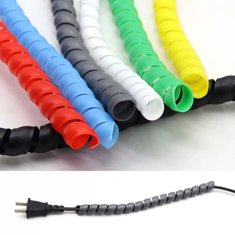 PP Spiral Tube Corrugated Tube Wire Harness Protection Flame Retardant ...