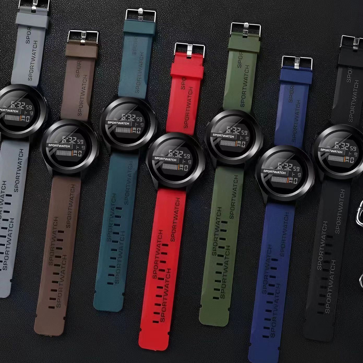 Rugged Men's Outdoor Digital Watch: Glow-in-the-Dark & Waterproof for ...