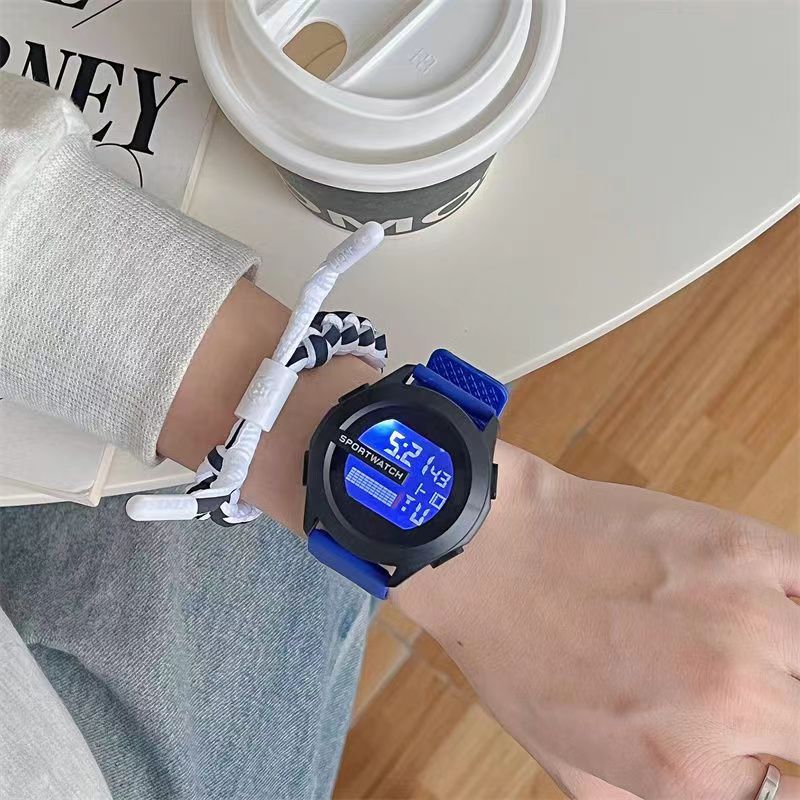 Rugged Men's Outdoor Digital Watch: Glow-in-the-Dark & Waterproof for ...