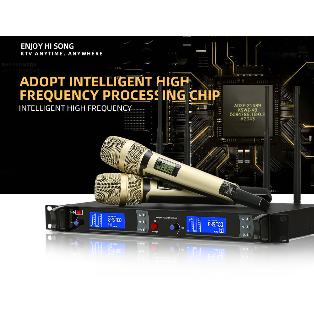 Sennheiser SKM9000 professional UHF wireless microphone Isa hanggang Dalawang 2 Handheld ...