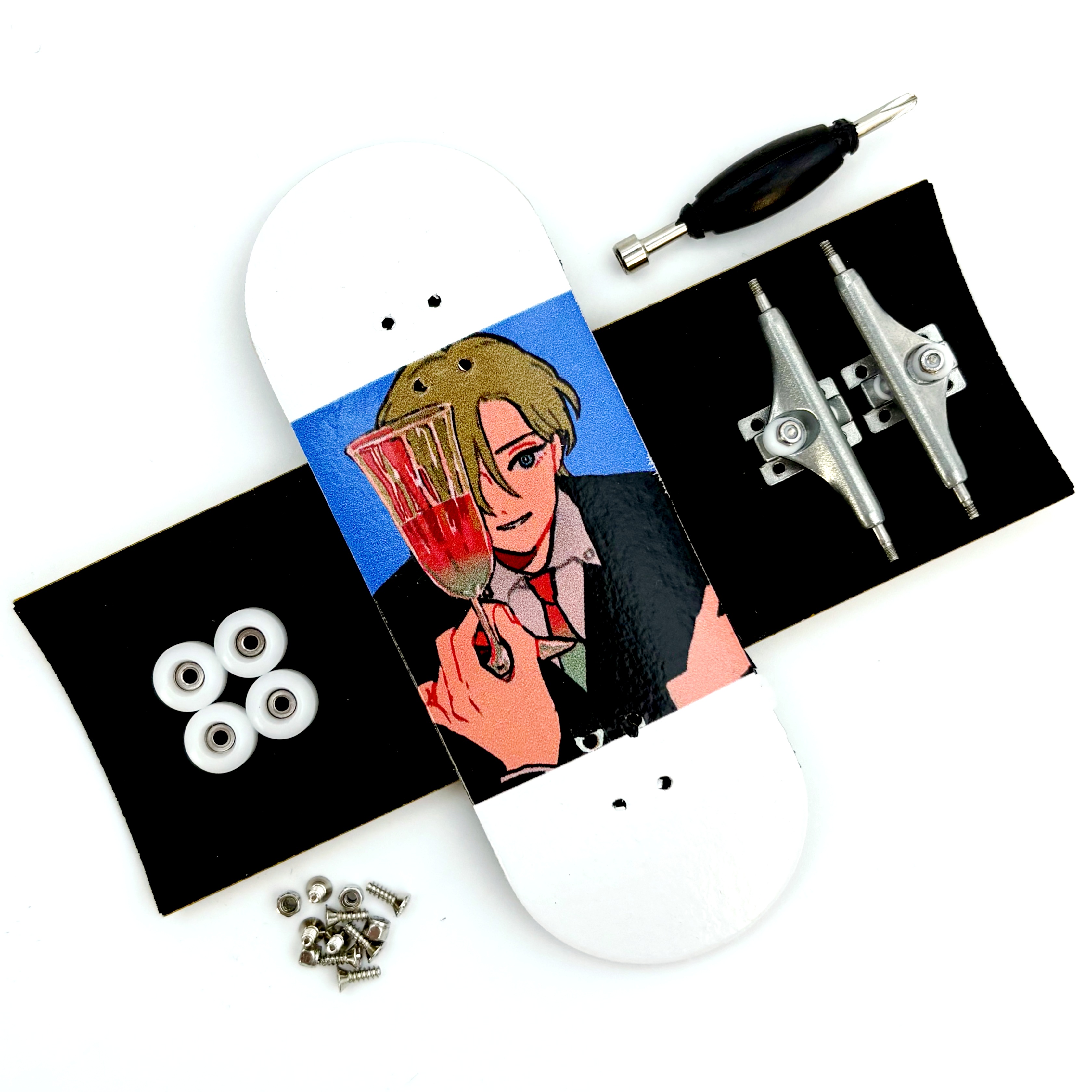 34mm Professional Fingerboard Set with Eureka 3.0 Trucks and Durable CNC Wheels | Shopee Philippines