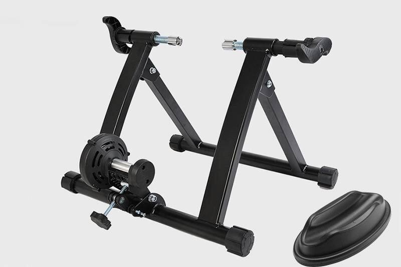 ROCKBROS Bike Trainer Magnetic Resistance MTB Roller Trainer Foldable Aluminum Steel Bicycle ...