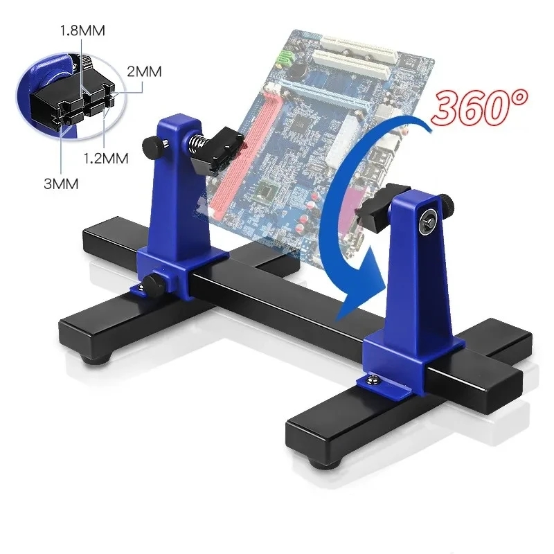 Adjustable PCB Holder 360 ° Rotation Printed Circuit Board Jig ...