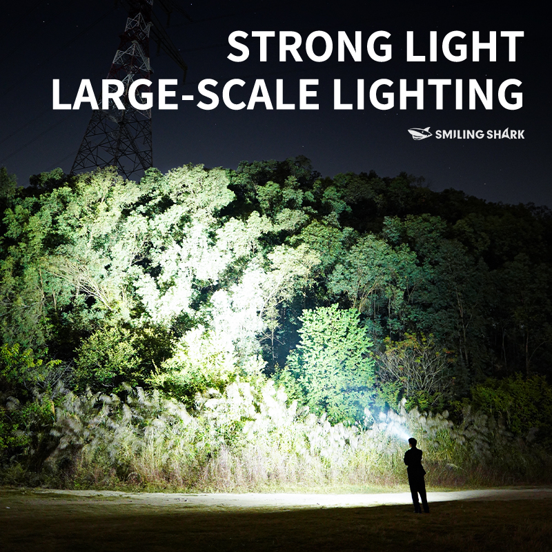 SmilingShark TD0206 COB Sensor Headlight White/ Warm/ Red Light ...