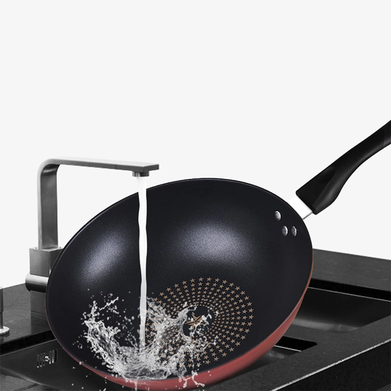 Frying pan 32CM Non Stick Diamond Frying pan, Kitchen Utensils, Gas ...