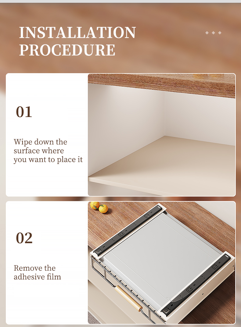 KEVE No Punch Pull Out Dish Rack for Cabinet Dish Rack with Drainer ...