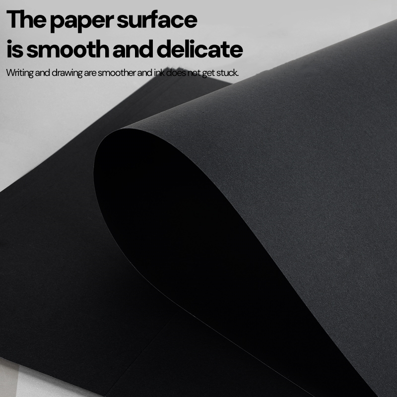 5/10 pcs A4 Black Card Set Greeting Cards Suitable for Acrylic Markers ...