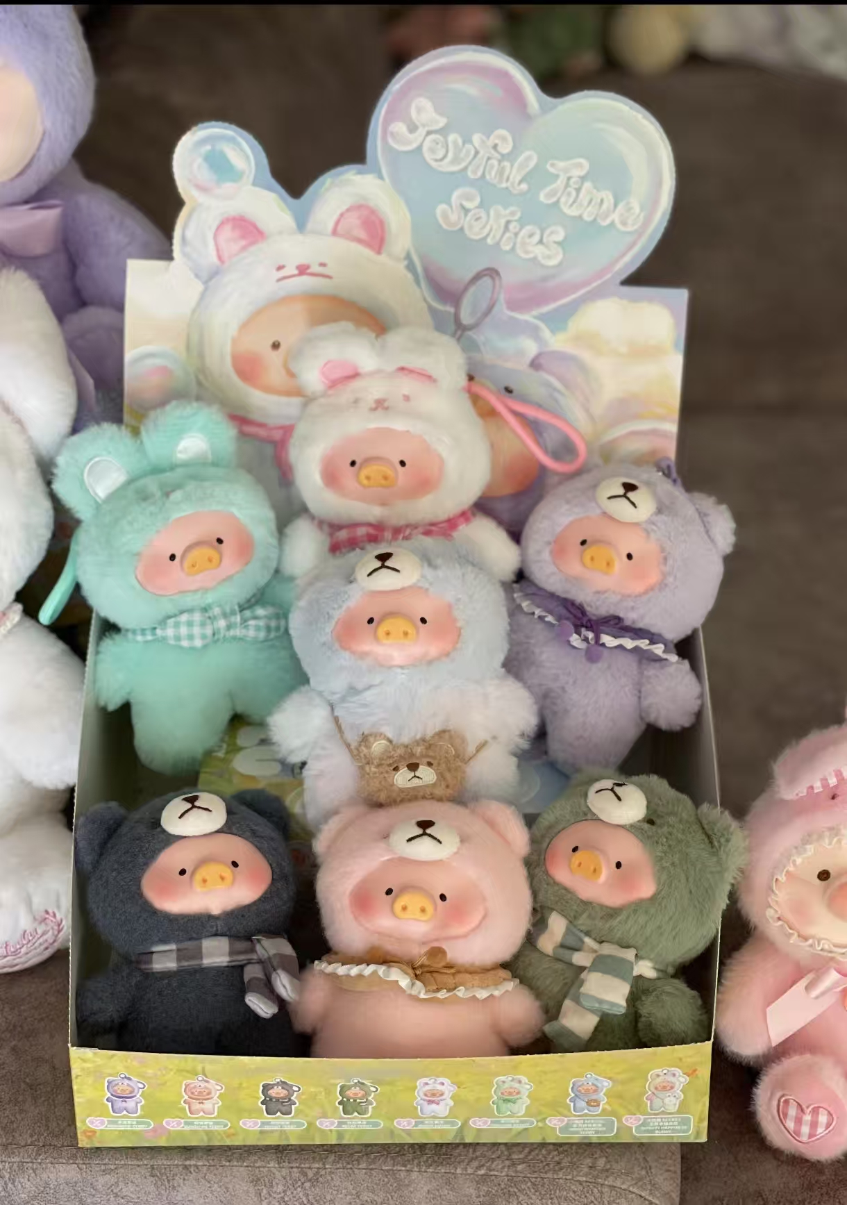 Lulu V2 Pig Vinyl Plush Mystery Box Good Time Retro Teddy 美好时光系列公仔圣诞节 ...