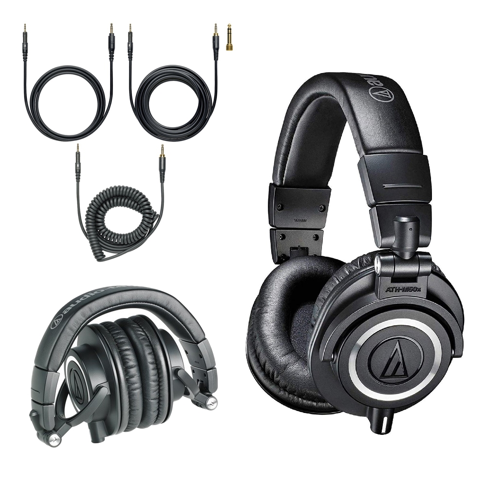 Audio Technica ATH M50X HIFI Headphones Professional Fully Closed ...