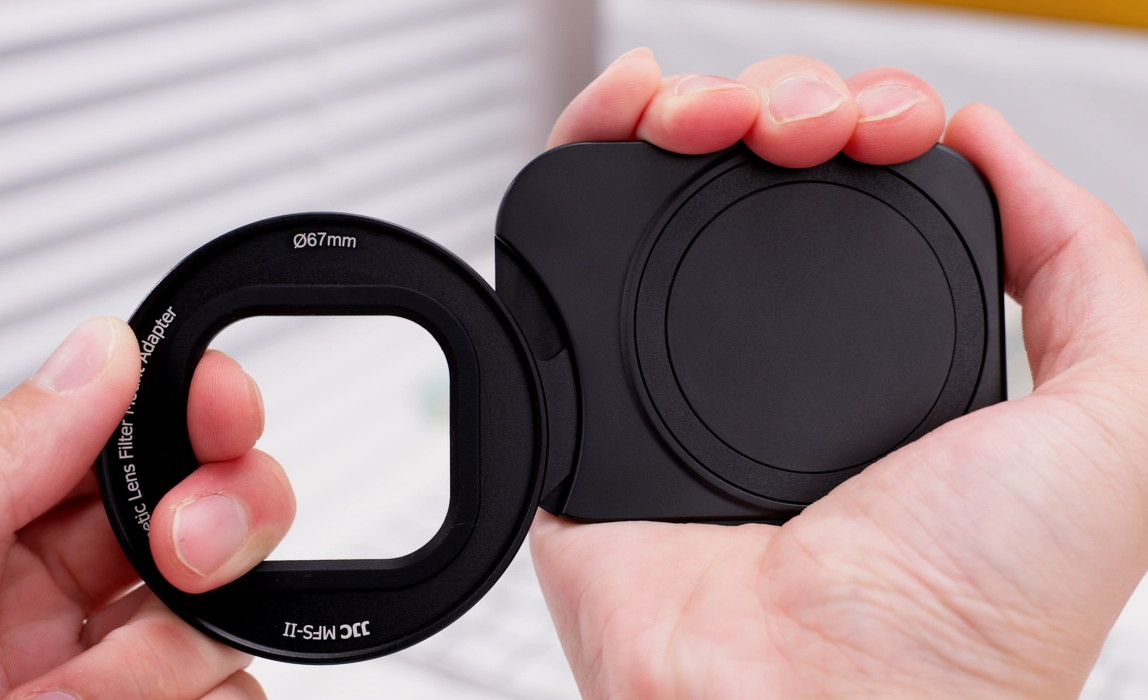 JJC Magnetic Phone Filter Adapter for Smartphone Apple 16 Pro Max 16 Pro 15 Pro Max 15 Pro 14 ...