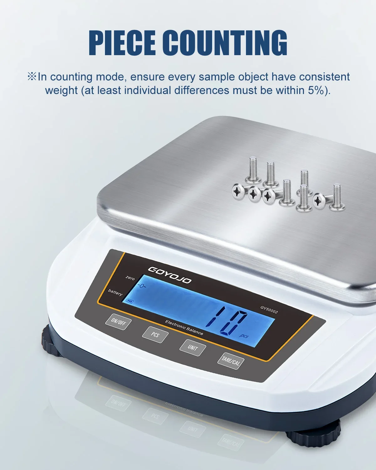 GOYOJO 5kg Precision Jewelry Scale 0.01g Lab Digital Electronic ...