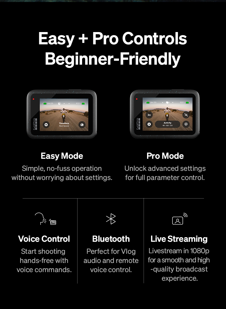 [1 Year Warranty] GoPro Hero13 Black Action Camera, camera for ...