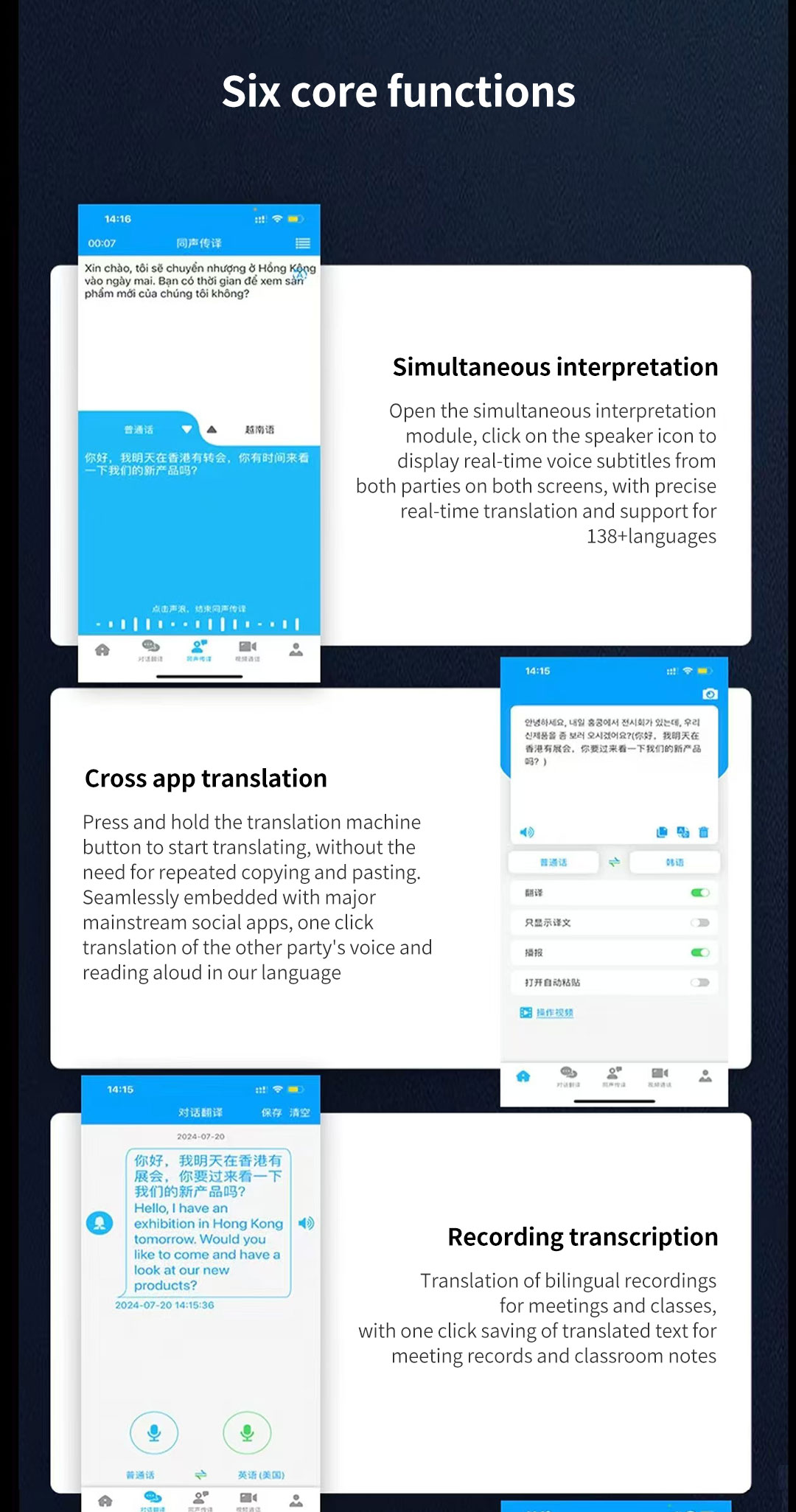 Smart TalKit 5-in-1 Smart Translation Machine Real Time Video and Voice ...