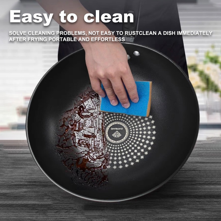 32CM Non Stick Pan Composite Diamond Coating High Quality Non Stick ... 32CM Non Stick Pan Composite Diamond Coating High Quality Non Stick ...