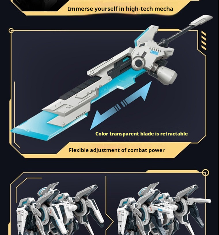 Keeppley Infinite Hurricane King of Glory Merchandise Xiahouyi Mecha ...