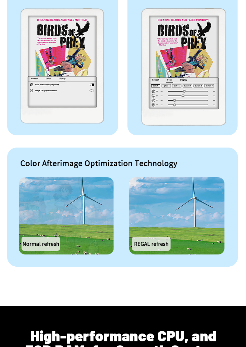 New MEEBOOK M6C 6-inch color screen e-book reader color ink screen e ...