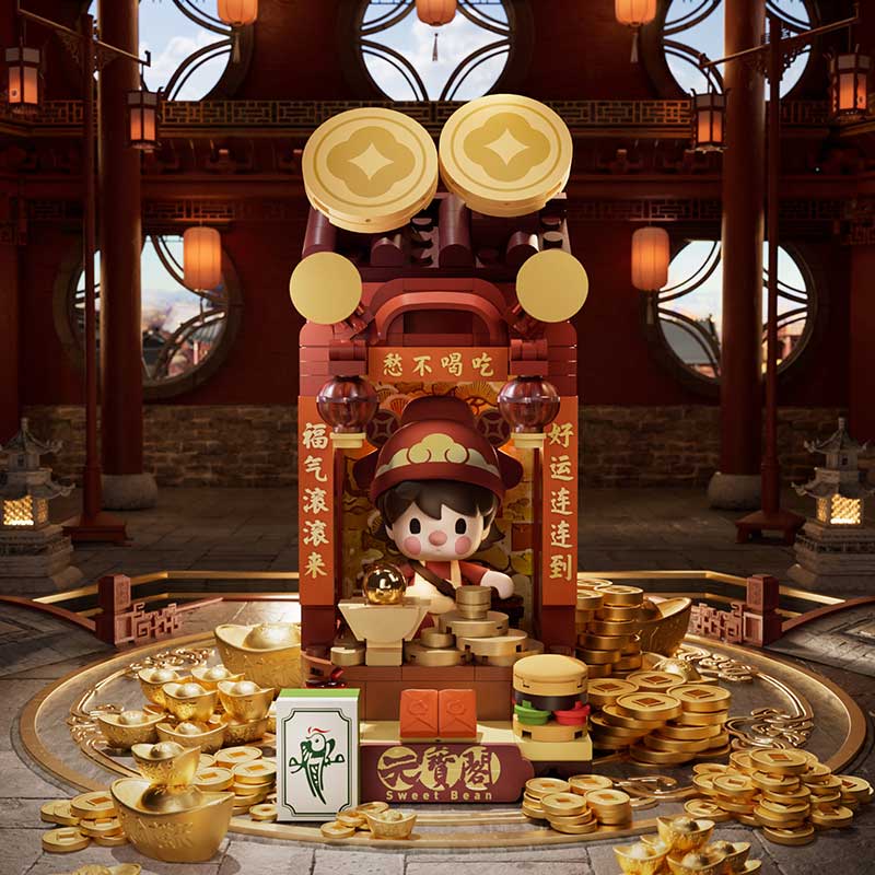 POPMART Good brand series building blocks hand do multi-style ...