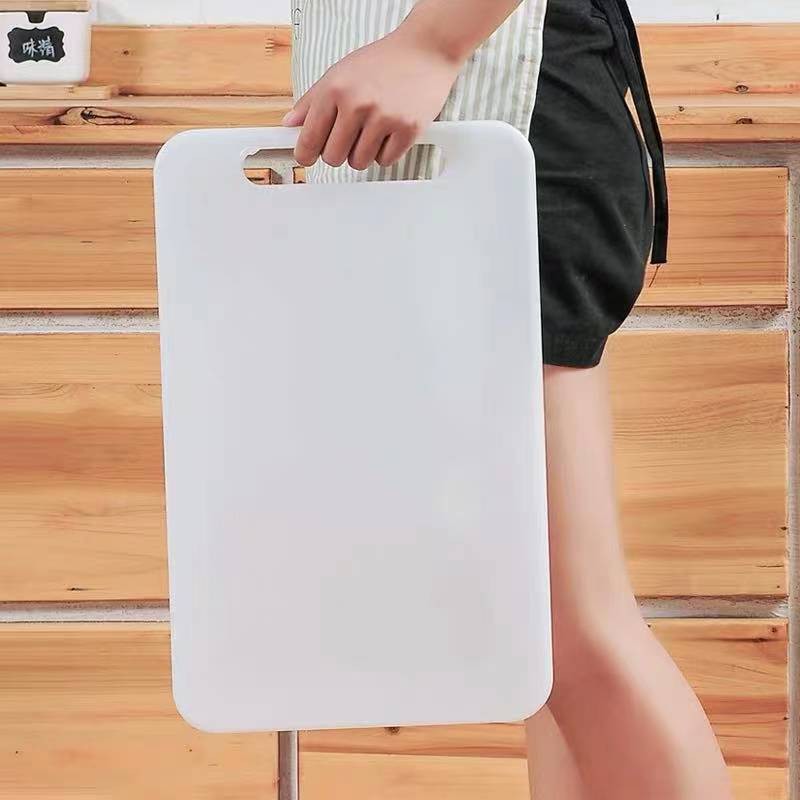 Heavy Thick Chopping Board PE 5cm Thick Plastic Cutting Board Non-Slip ...