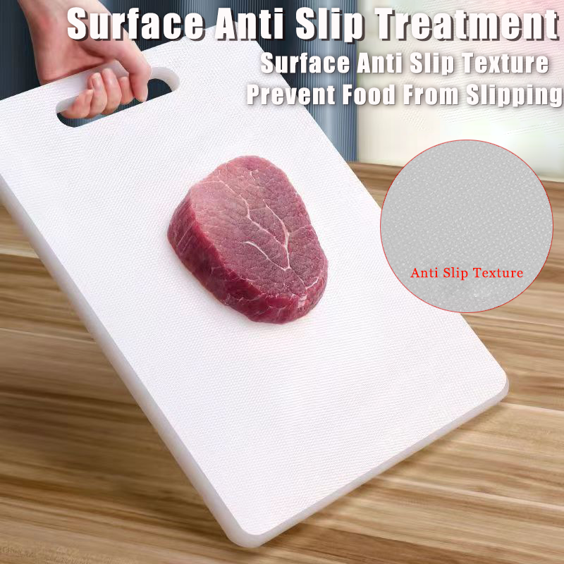 Heavy Thick Chopping Board PE 5cm Thick Plastic Cutting Board Non-Slip ...