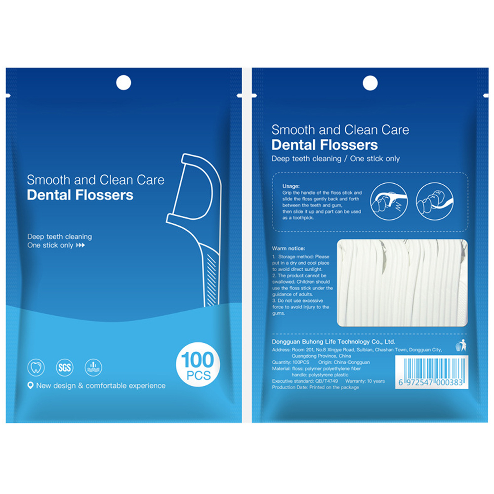 Dental Floss Portable and convenient Dental Floss Picks Clean Between ...