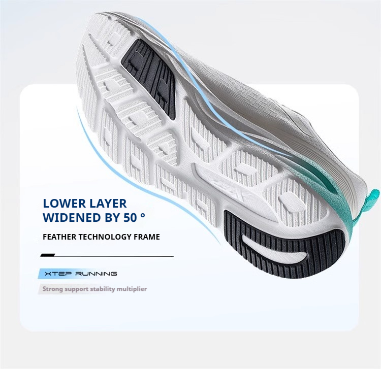 【xtep】 Lingbu 2.0 | Wide Last Support Running Shoes Flat Foot & High ...