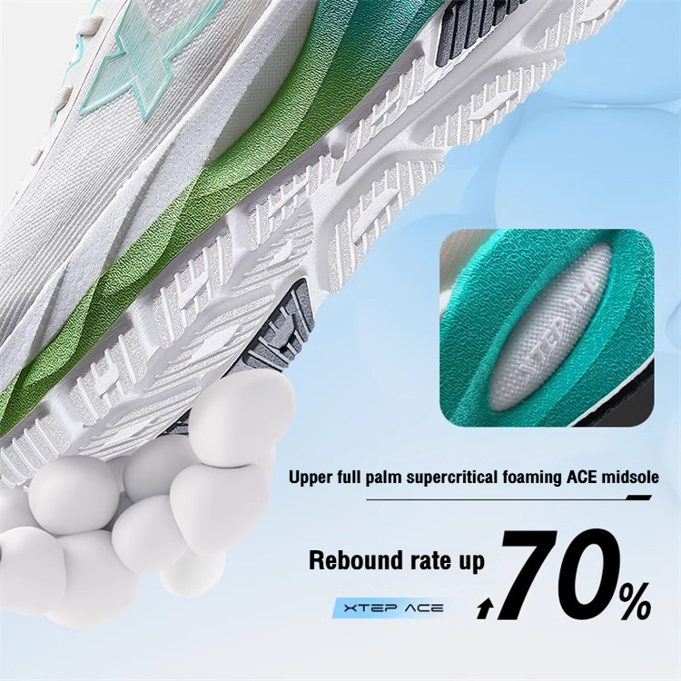 【xtep】 Lingbu 2.0 | Wide Last Support Running Shoes Flat Foot & High ...