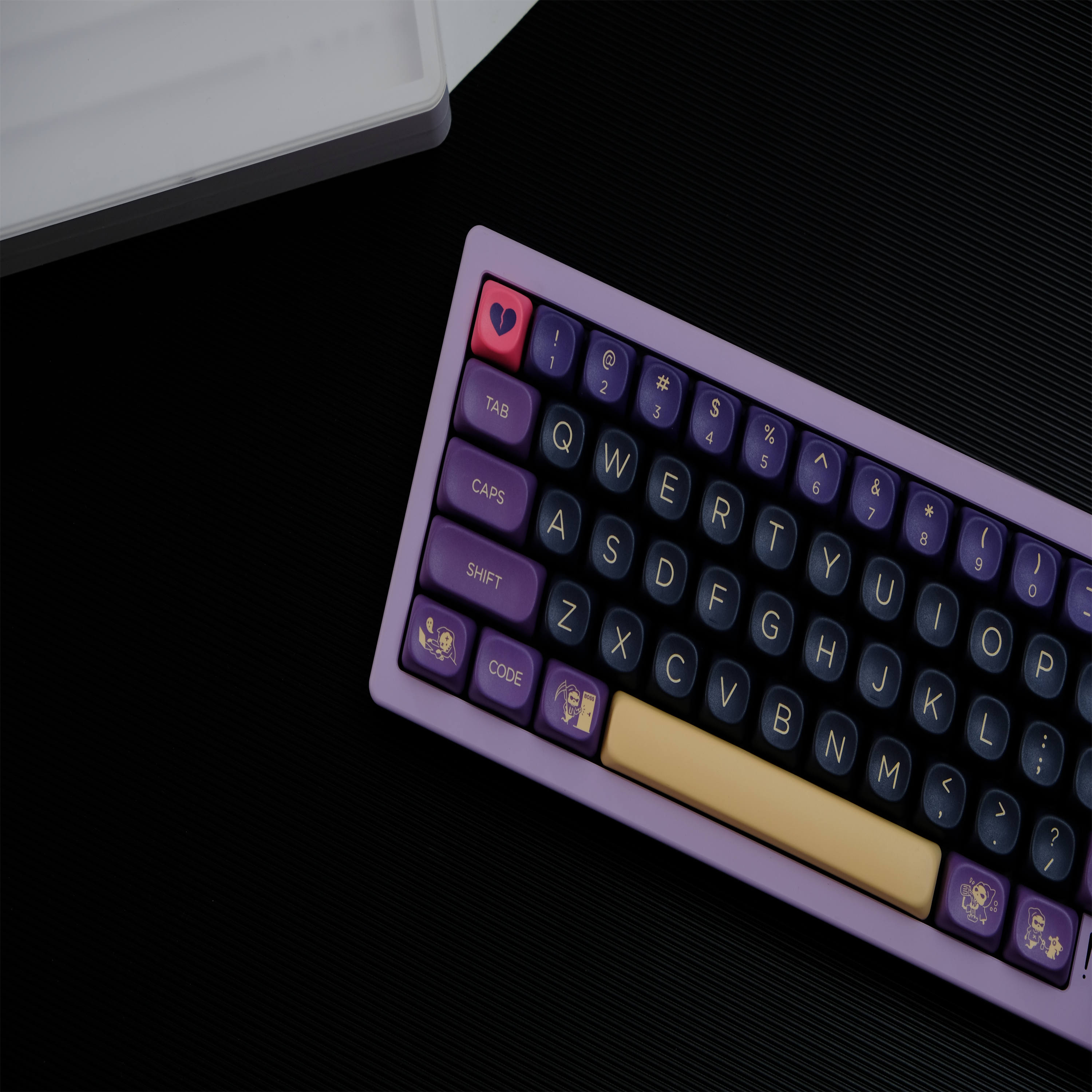 GMK Grim Reaper Keycaps 126 Keys PBT Material MOA Profile Keycaps DYE ...