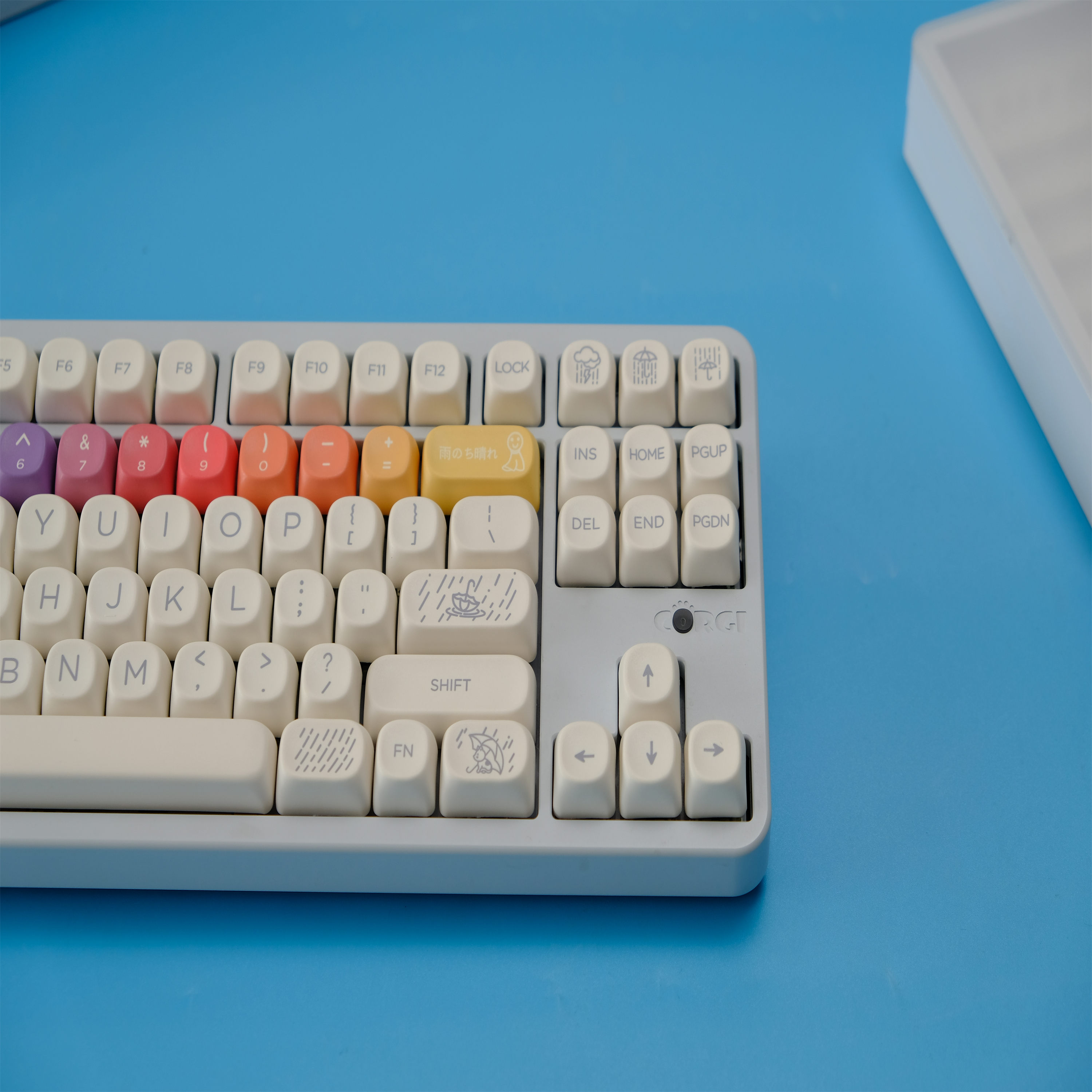 GMK After Rain Keycaps 126 Keys PBT Material MOA Profile Keycaps DYE ...