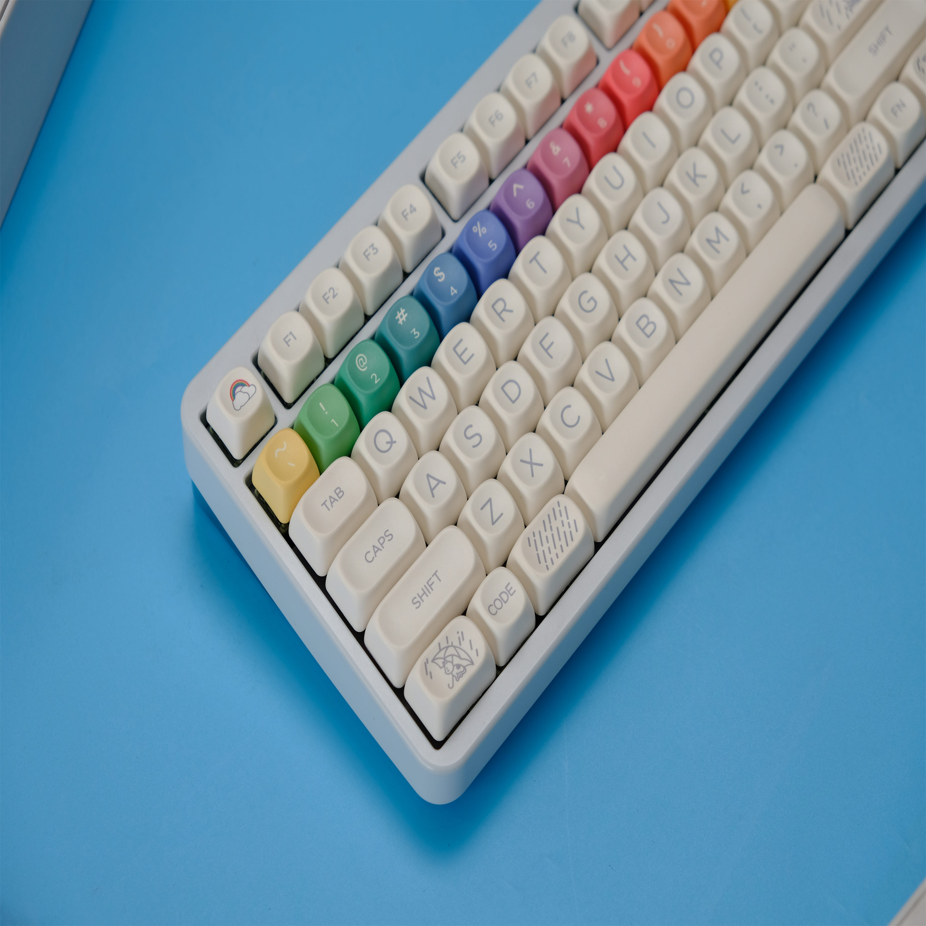 GMK After Rain Keycaps 126 Keys PBT Material MOA Profile Keycaps DYE ...