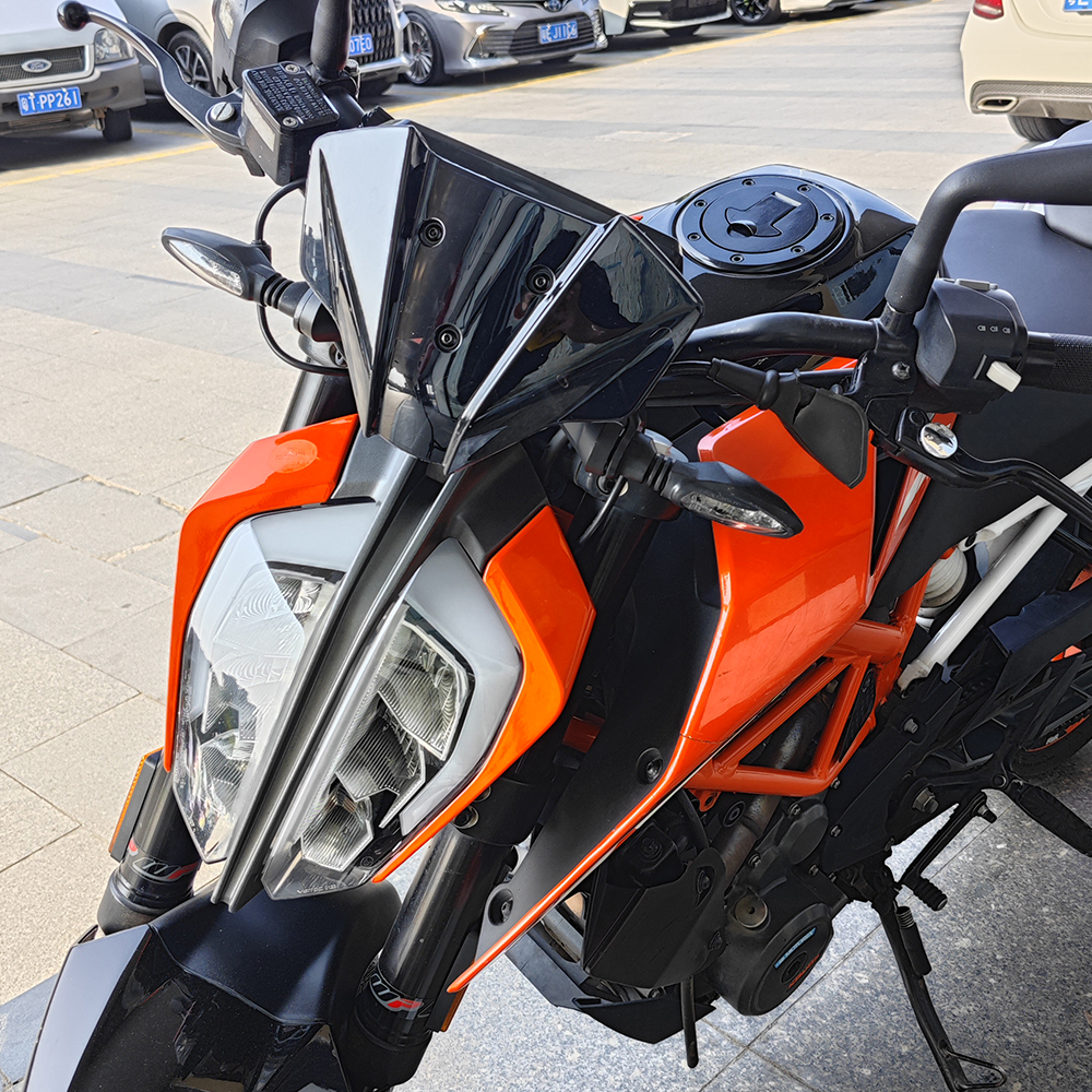 For KTM DUKE390 DUKE125 2017-2023 windshield DUKE 390 DUKE 125 fairing ...