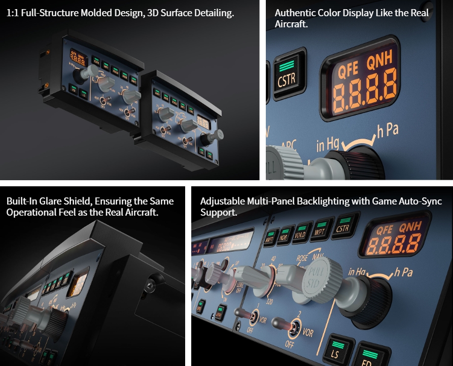 WINWING A320 EFIS-L Full-size EFIS Unit Flight Control Panel Flight ...