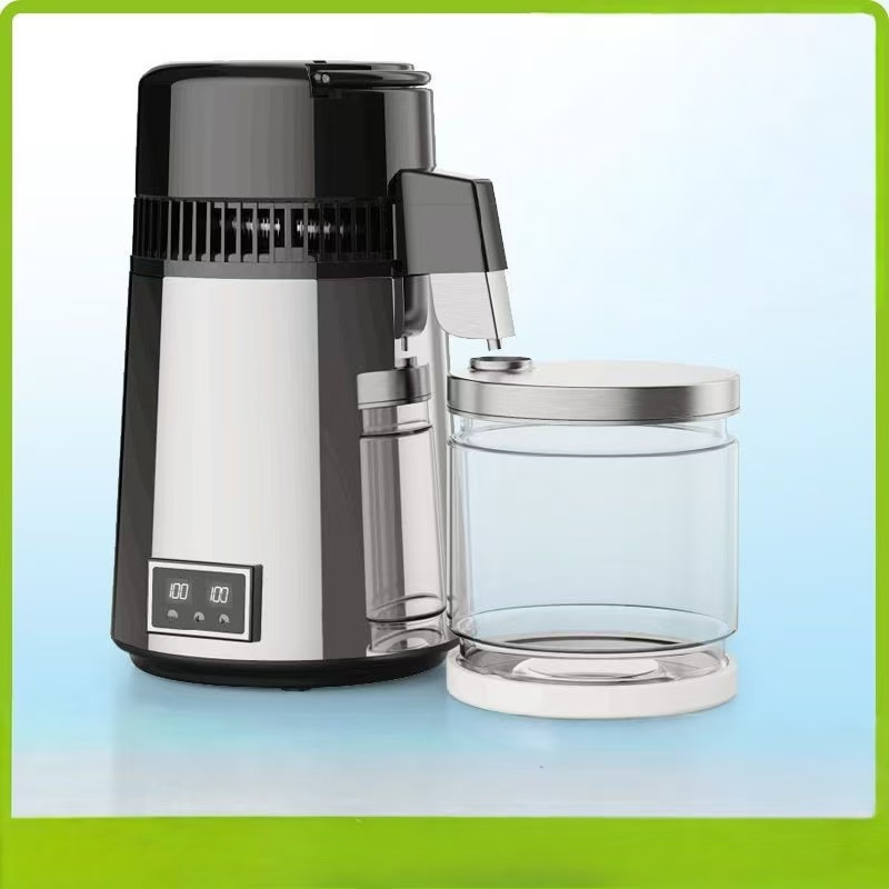 4L Water Distiller Pure Water Filter Stainless Steel Electric Water ...