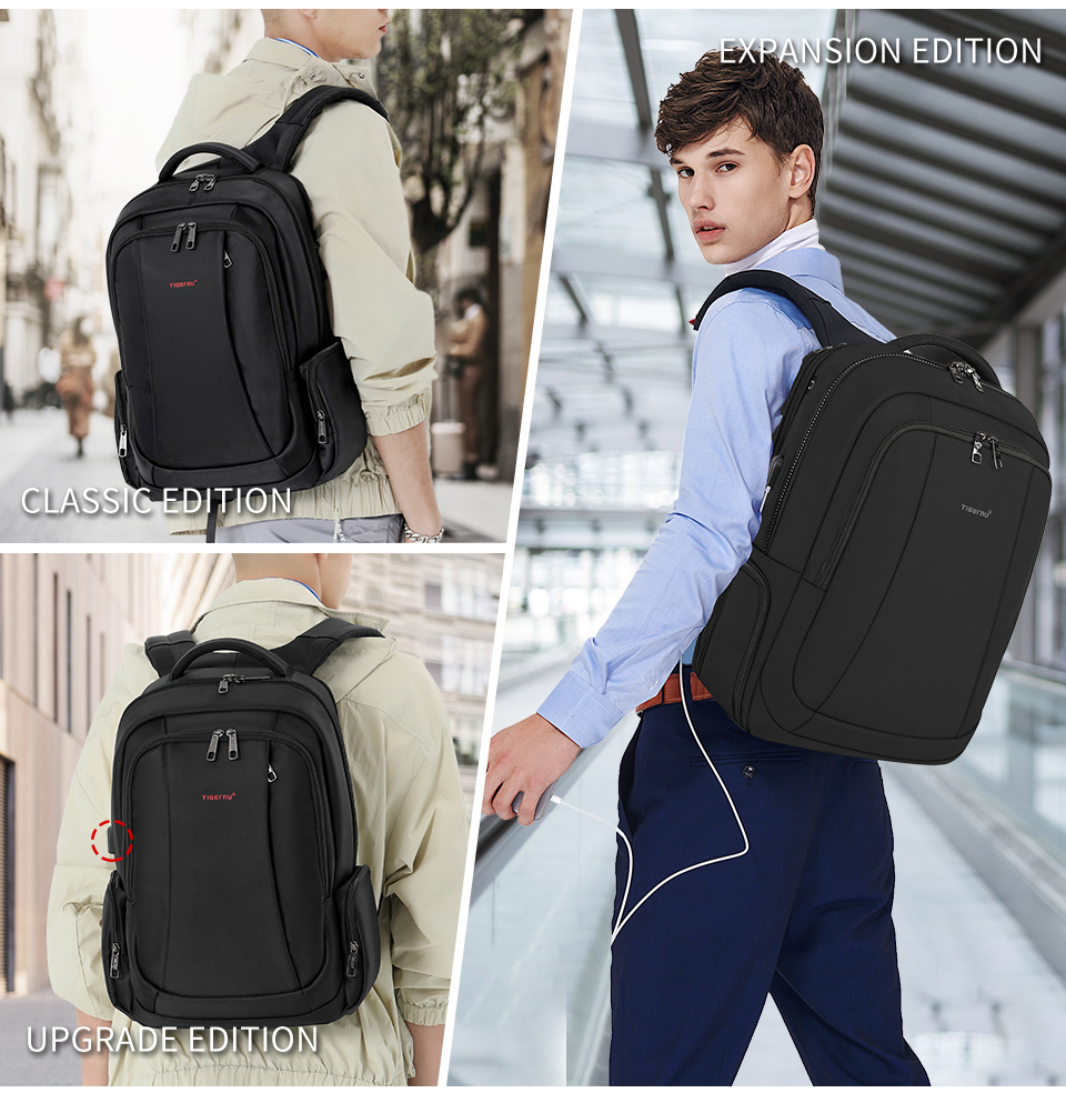 Tigernu 3143 Travel Large Capacity Anti Theft Zippers Waterproof ...