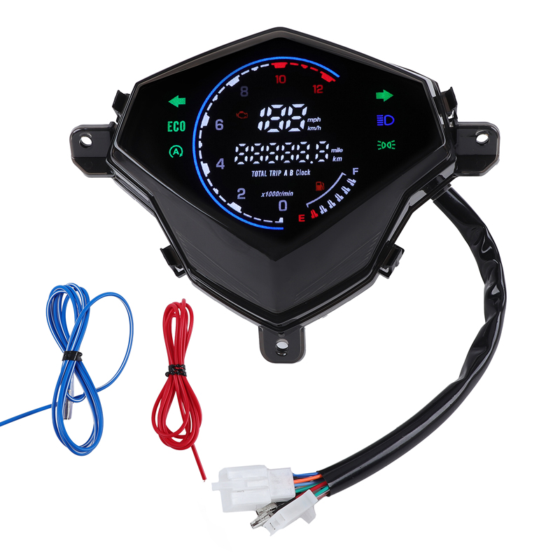 New digital speedometer odometer LED meter for Yamaha Mio125 MIO i125 ...