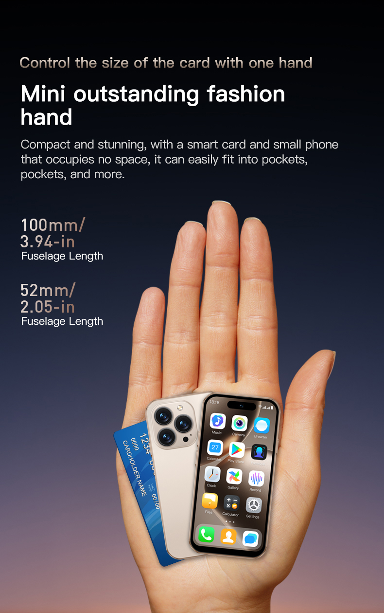 M16Pro mini 4-inch 3G smartphone Android 10.0 dual SIM dual standby ...