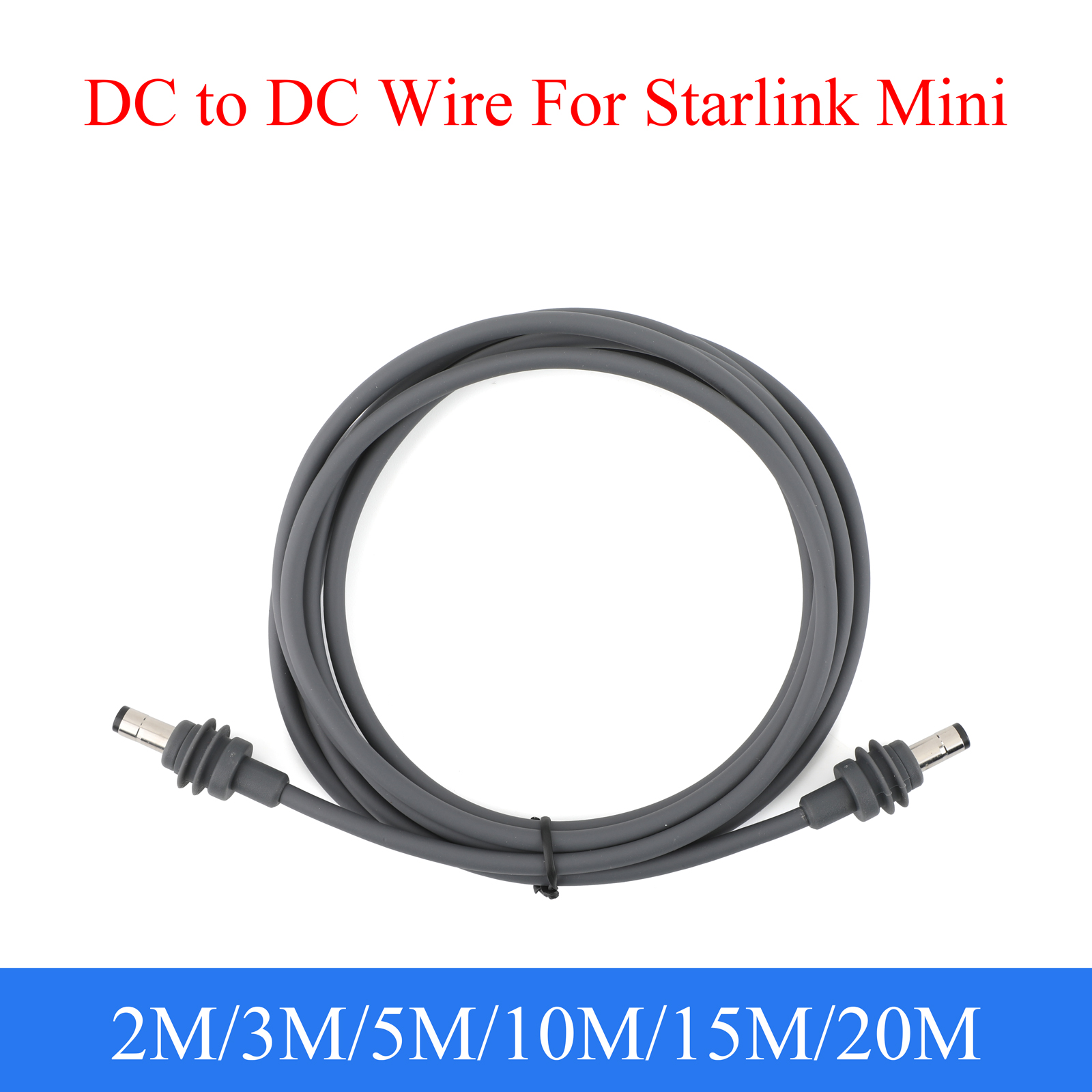 For Starlink Mini DC To DC Extension Cable 2/3/5/10/15/20/30m Plug and ...