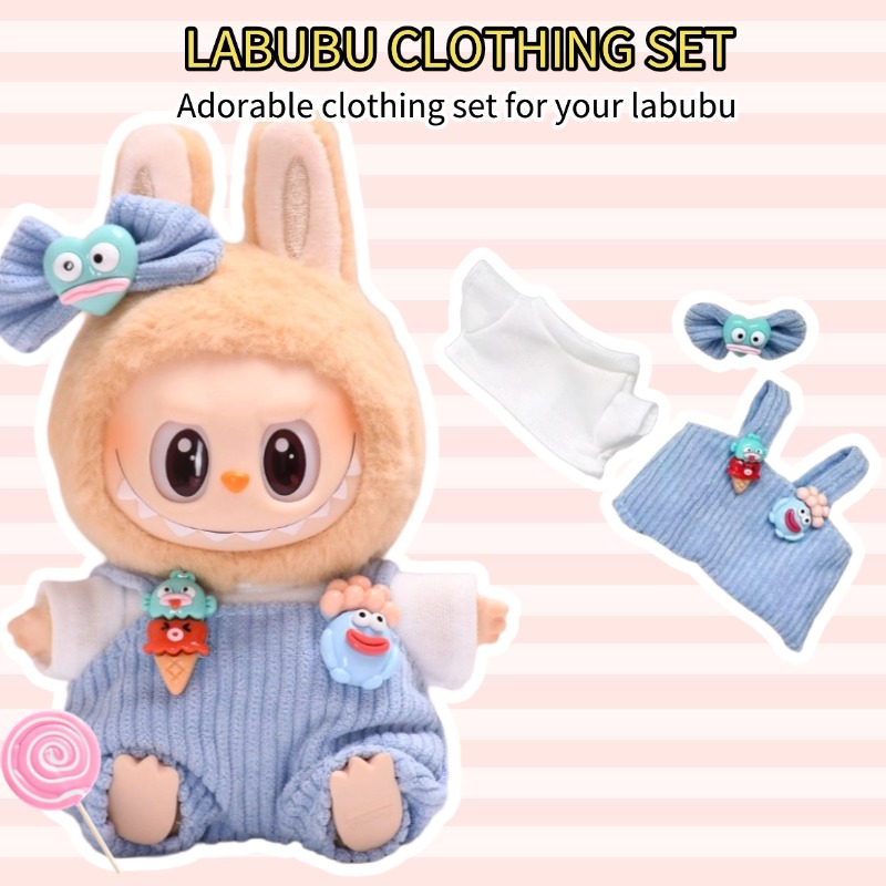 12 hours shipping Labubu Clothes Have a Set v1 v2 Labubu Doll Clothes ...