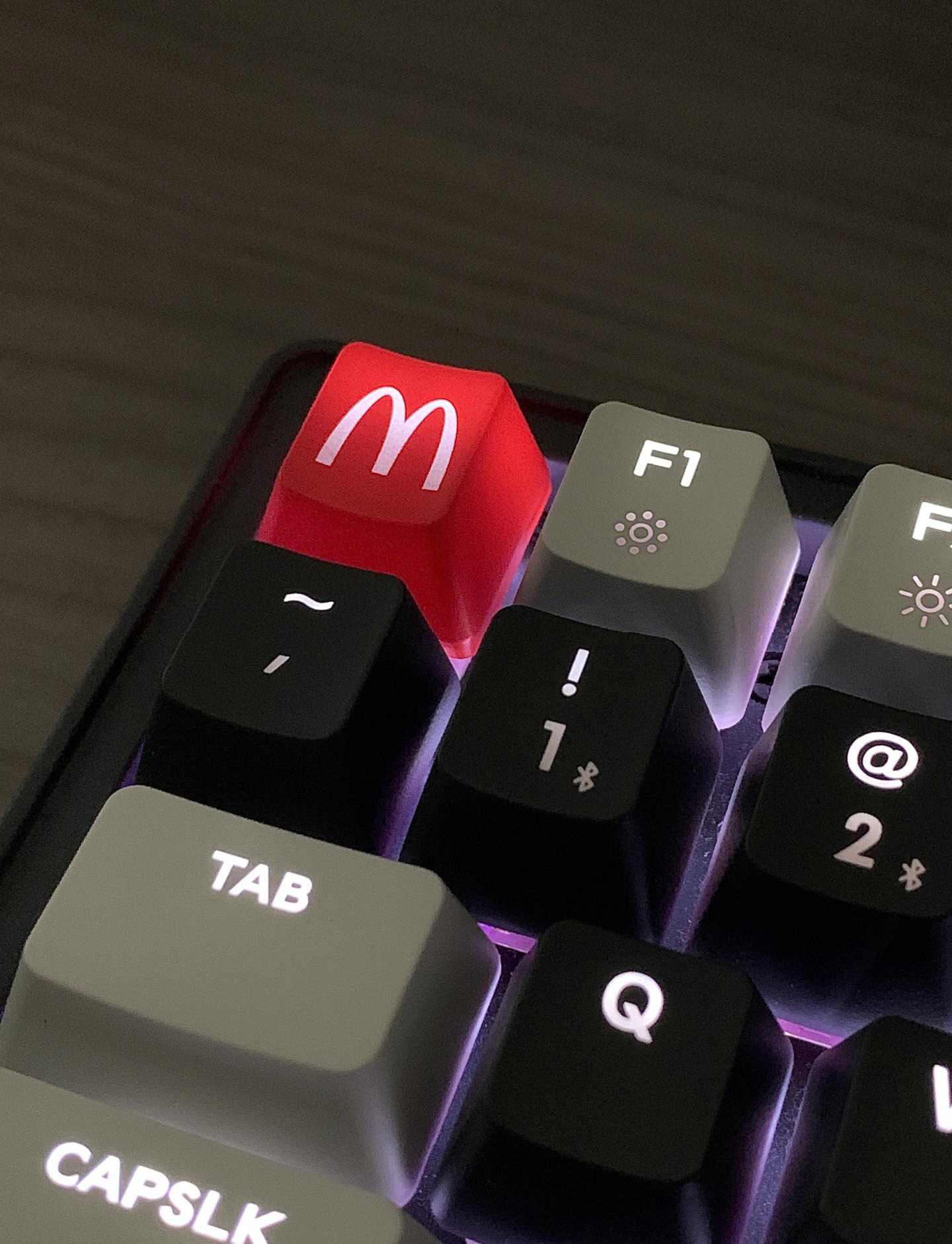 McDonald's Custom Keycaps OEM Profile R4 R1 key cap for Esc for ...