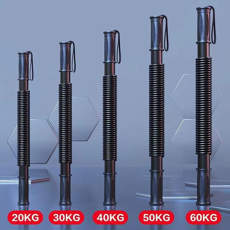 （10~60kg）Power Twister Spring Bar Arm Strength Hand Gripper Resistance ...