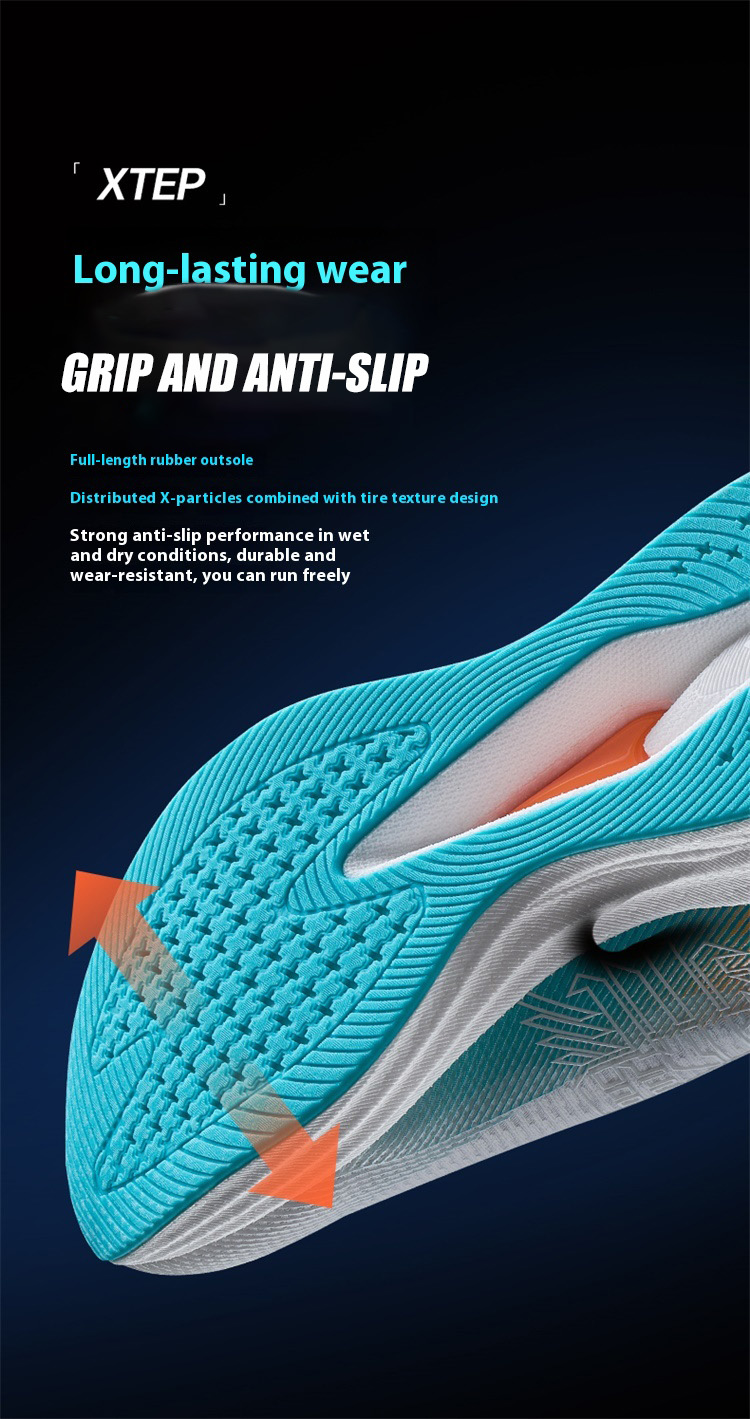 XTEP Ultra Fast 5.0 Race Running Shoes Comfortable Stability Training ...