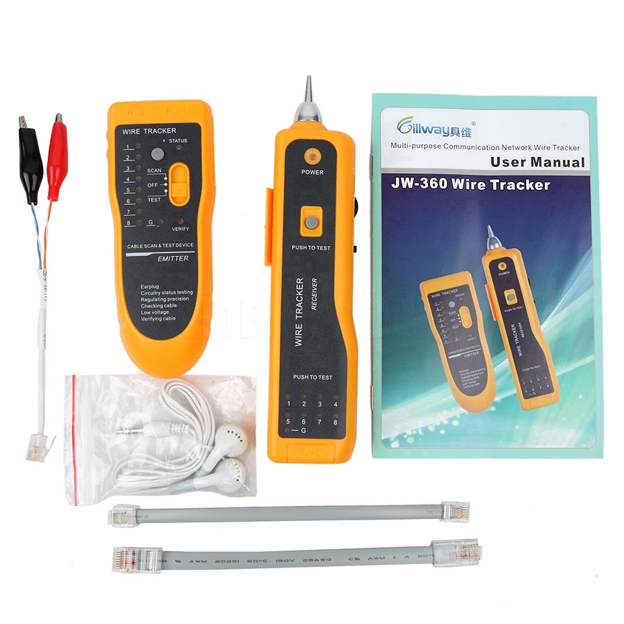 LAN Network Cable Tracker RJ11 RJ45 Cat5 Cat6 Telephone Wire Tracker ...