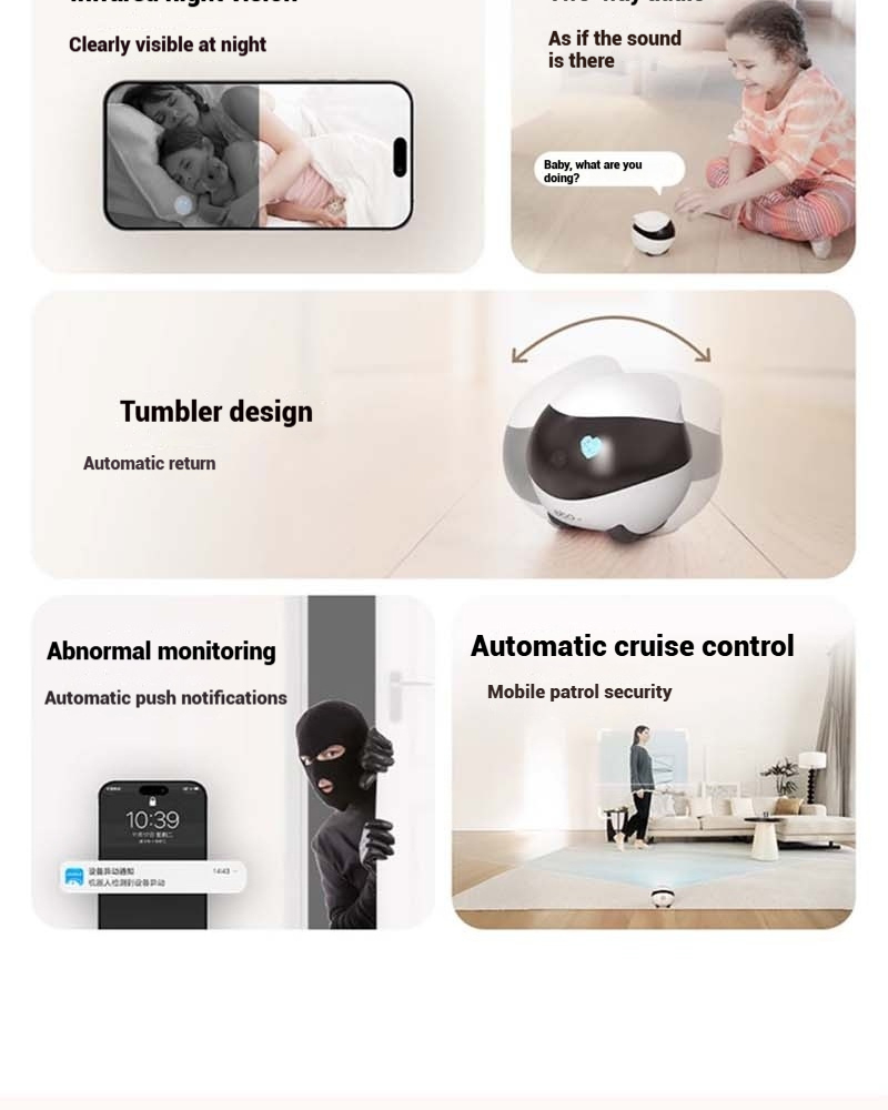 Enabot EBO-SE/EBO-Air intelligent robot accompanying camera can be ...