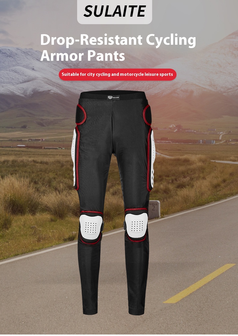 SULAITE Motorcycle Armor Pants Off-road | Shopee Philippines