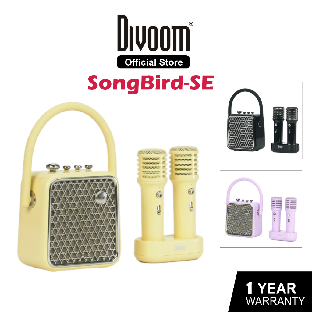 Divoom Songbird SE Home Ktv Sound Set Portable Outdoor Karaoke ...