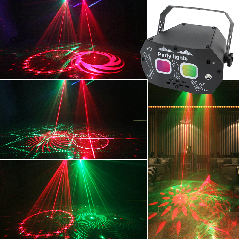 Dreamy Mini Remote Control Laser Light with Multiple Modes Star River ...